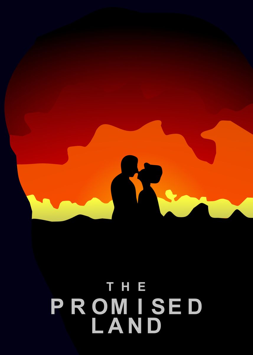 'The Promised Land' Poster, picture, metal print, paint by Eloise Taylor | Displate