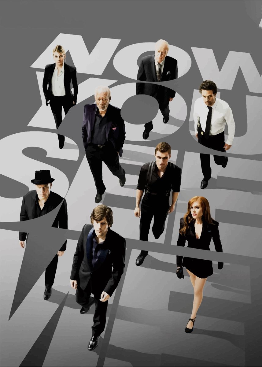 'Now You See Me Movie Poster' Poster, picture, metal print, paint by ...