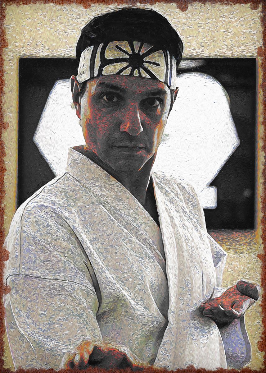 'Karate Kid Poster' Poster, picture, metal print, paint by Artistic ...