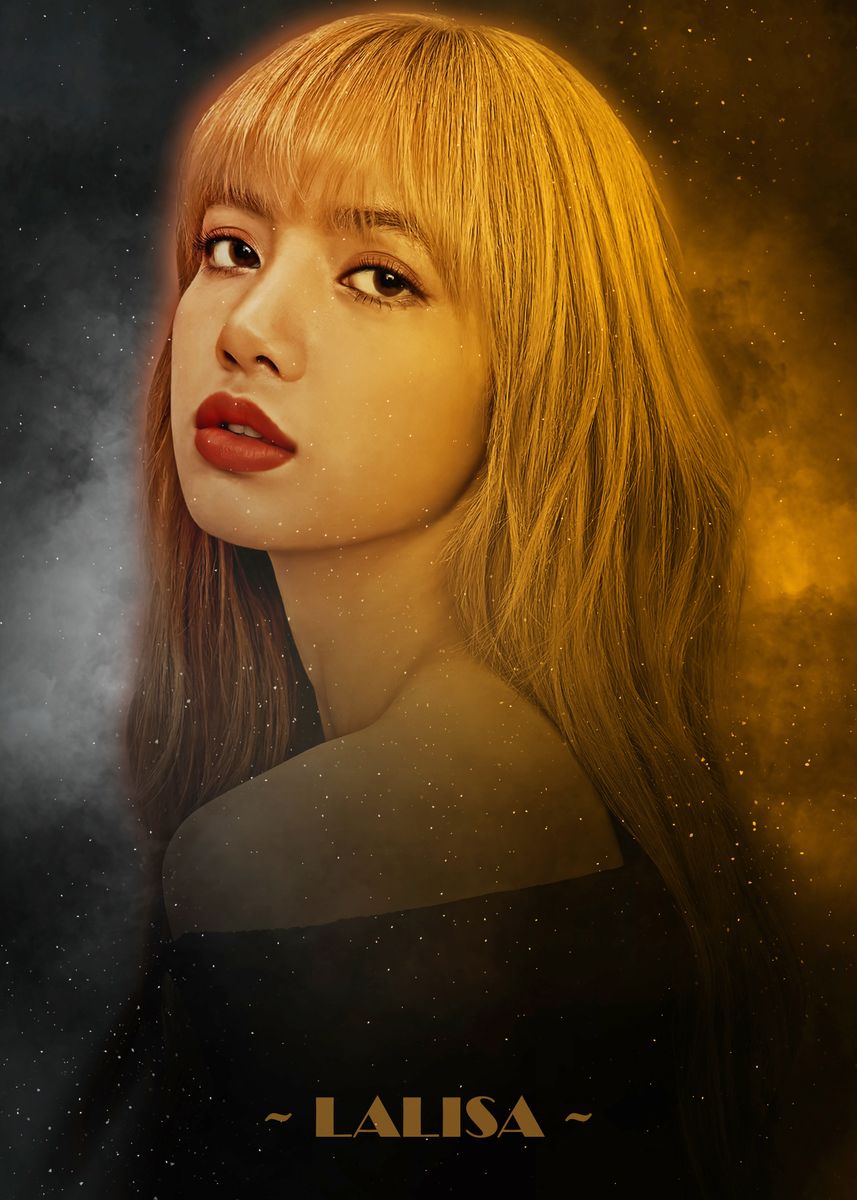 'Lalisa Portrait' Poster, picture, metal print, paint by Lucky Boy ...