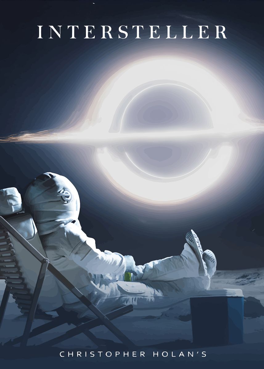 'Interstellar Movie Poster' Poster, picture, metal print, paint by ...