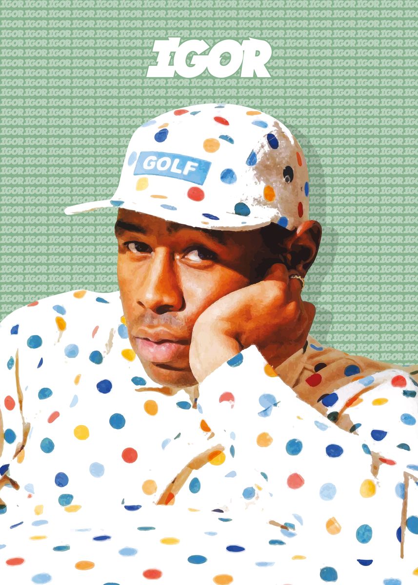 'Igor Album Cover' Poster, picture, metal print, paint by Micho ...