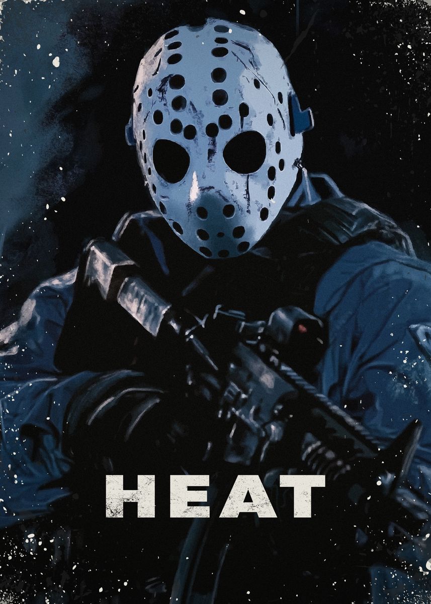 'Heat' Poster, picture, metal print, paint by Nerdworld 1 | Displate