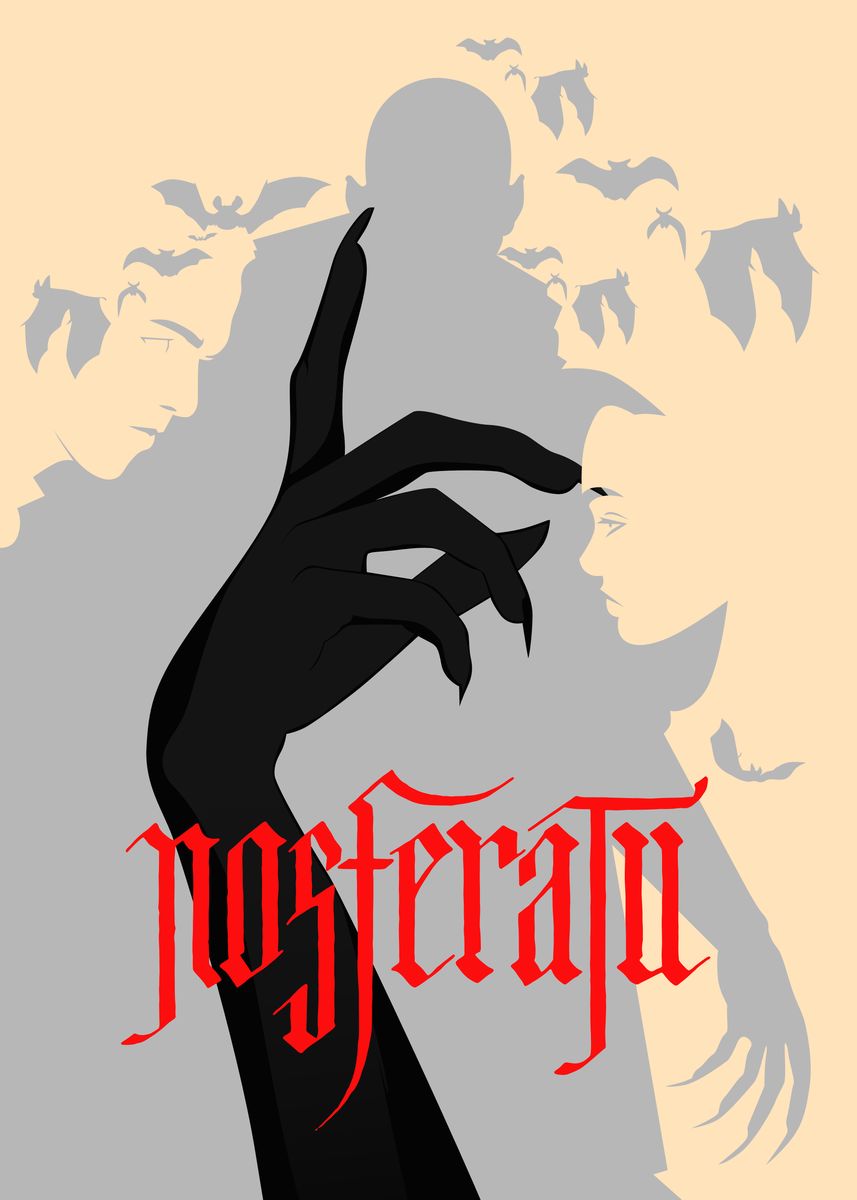 'Nosferatu Poster' Poster, picture, metal print, paint by geeks holic ...