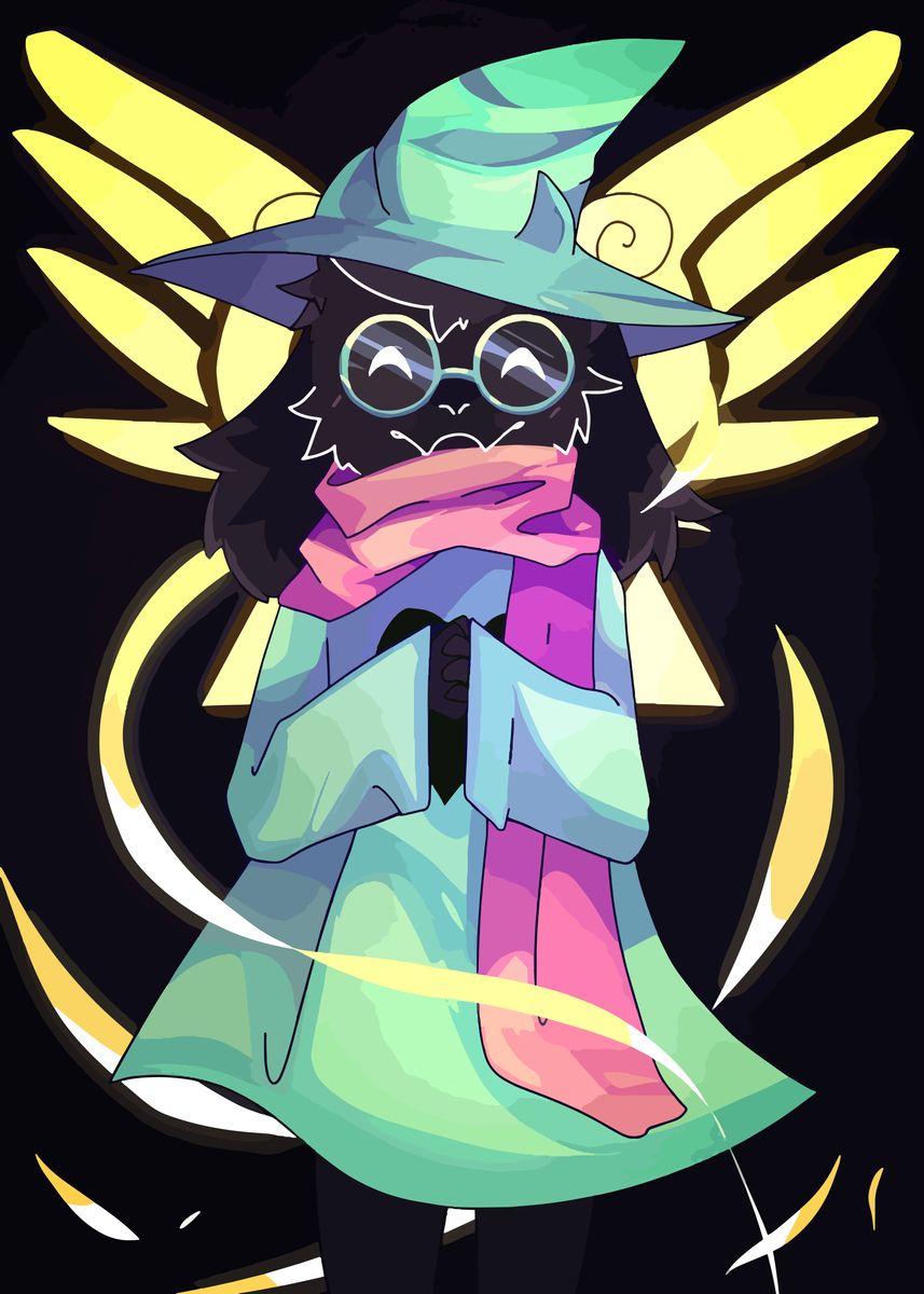 'Ralsei Deltarune' Poster, picture, metal print, paint by janji jiwa ...