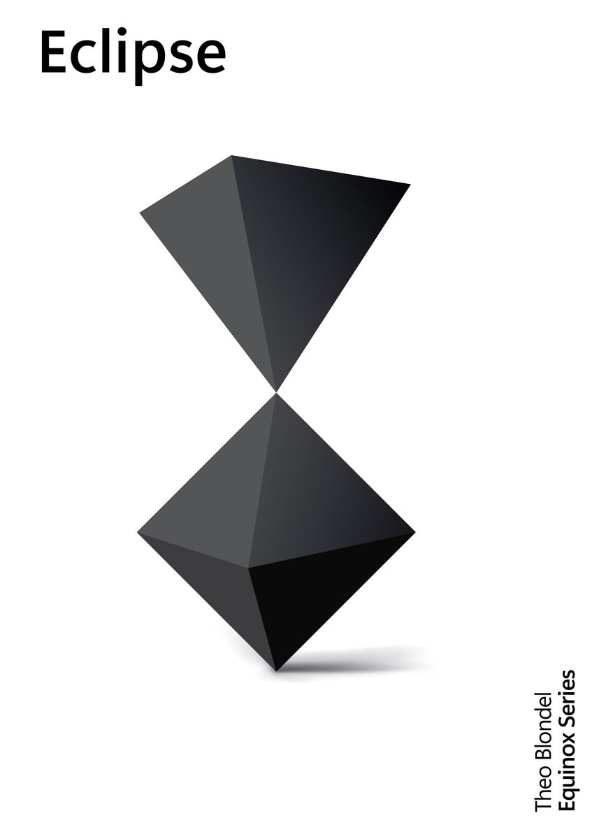 'Eclipse Equinox Series' Poster, picture, metal print, paint by Theo Blondel | Displate