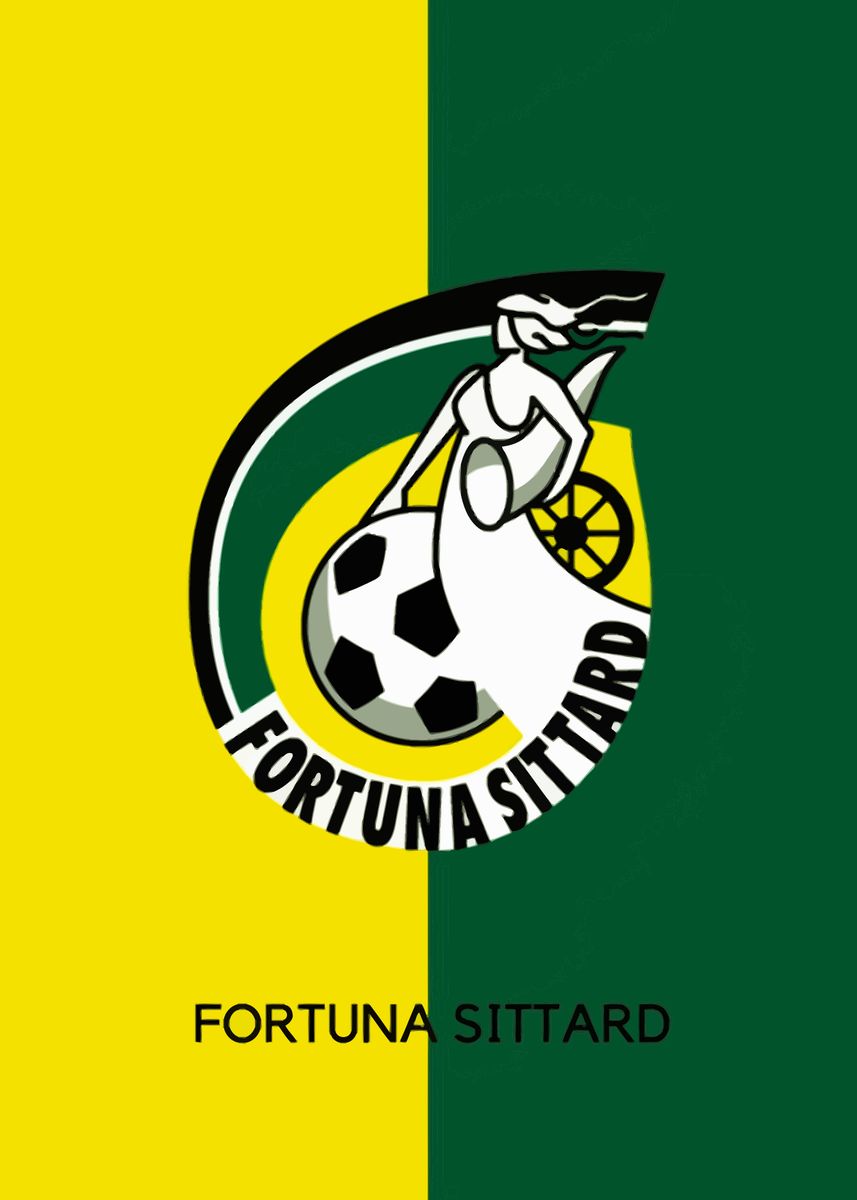 'Fortuna Sittard Logo' Poster, picture, metal print, paint by Bangun ...
