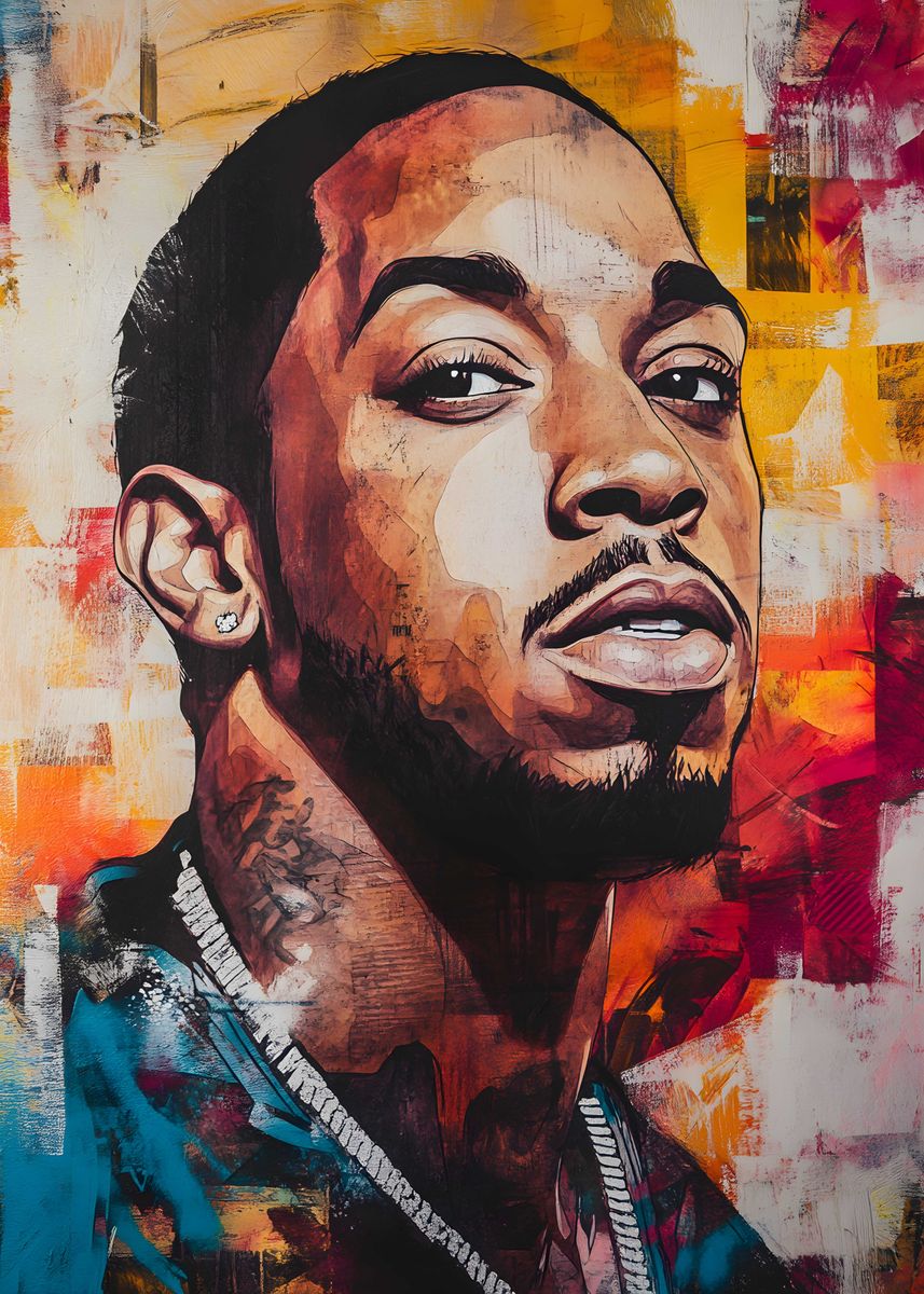 'Ludacris' Poster, picture, metal print, paint by Imman | Displate