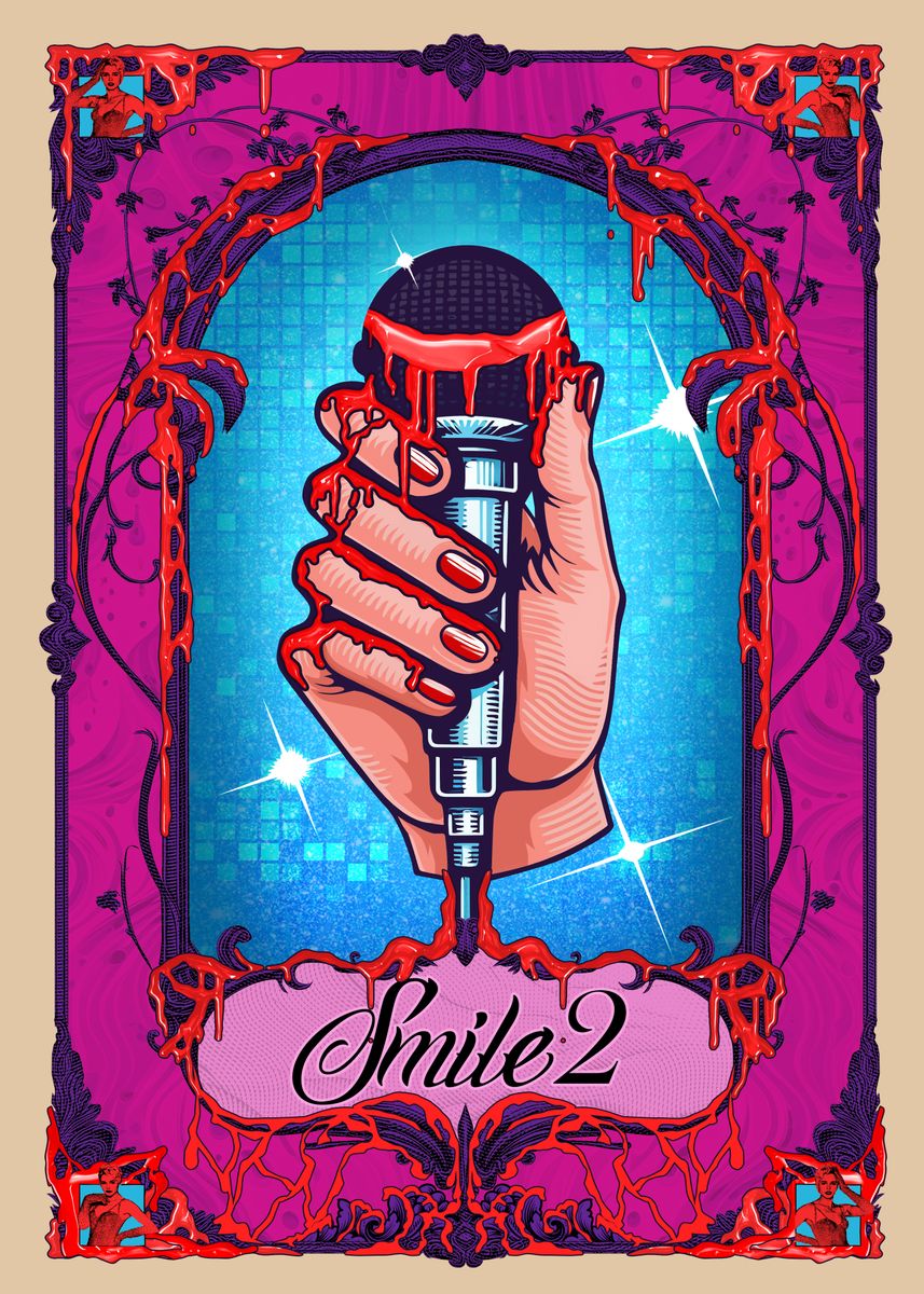 'Smile 2 Movie Poster' Poster, picture, metal print, paint by Sorin ...