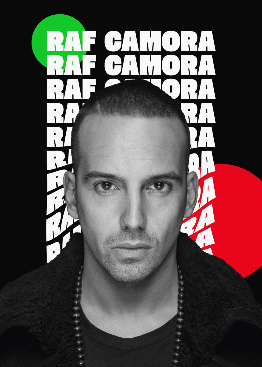 'Raf Camora' Poster, picture, metal print, paint by ZenPopPrints | Displate