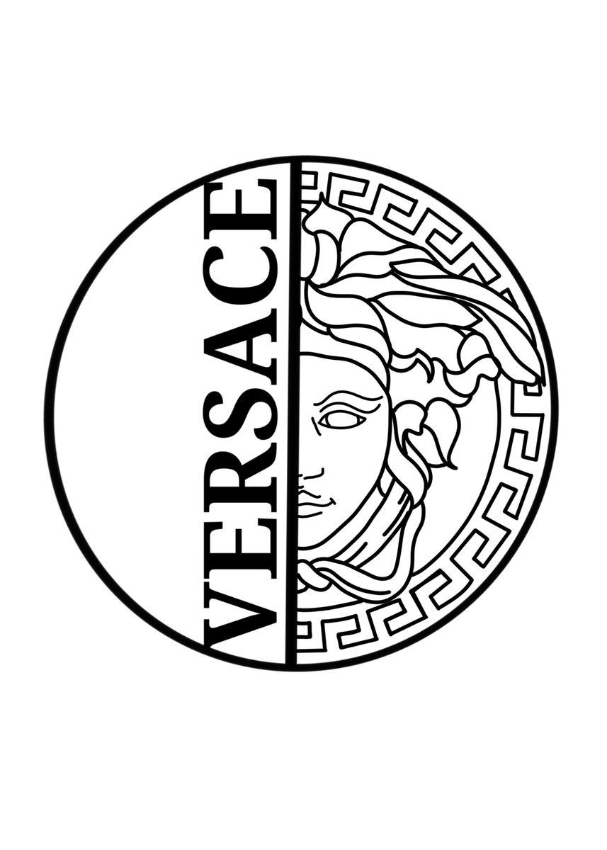 'Versace poster' Poster, picture, metal print, paint by Anam Hanif ...