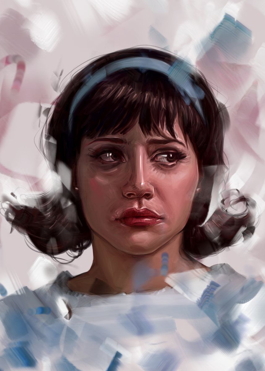 'Daisy Randone' Poster, picture, metal print, paint by Dmitry Belov ...