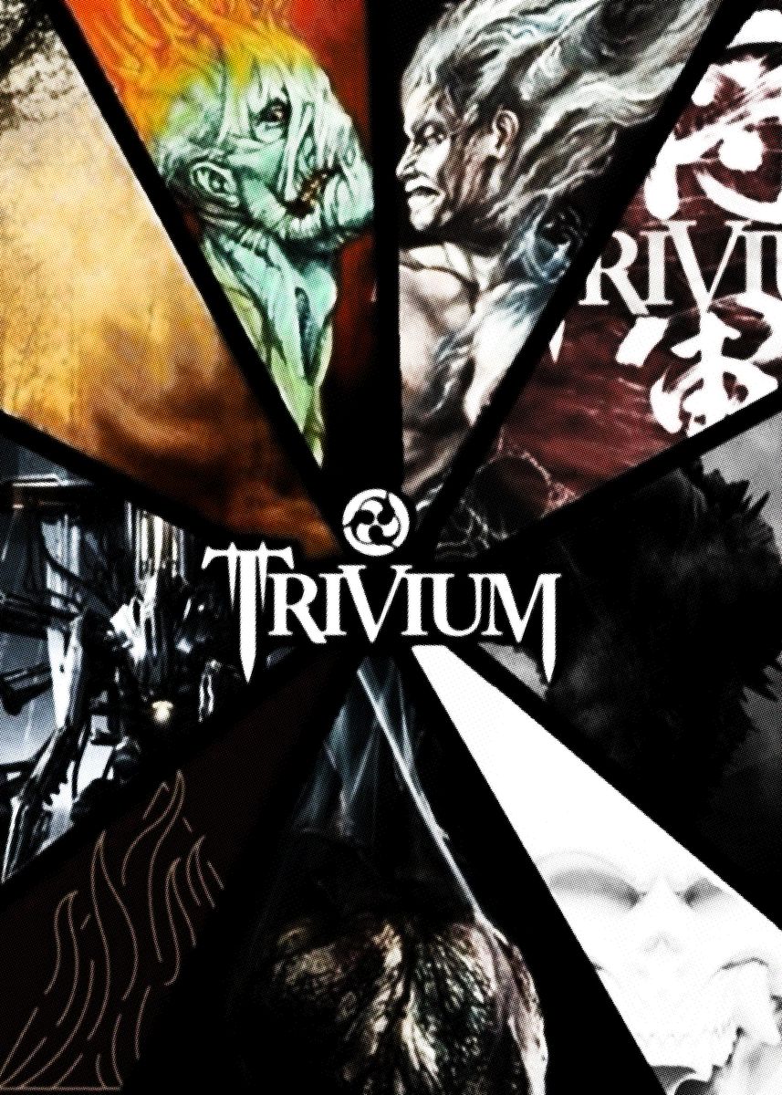 'Trivium Rock Band Music' Poster, picture, metal print, paint by ...