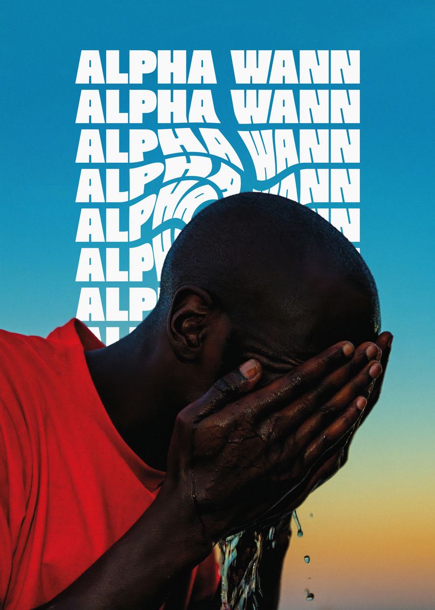 'Alpha Wann' Poster, picture, metal print, paint by ZenPopPrints | Displate