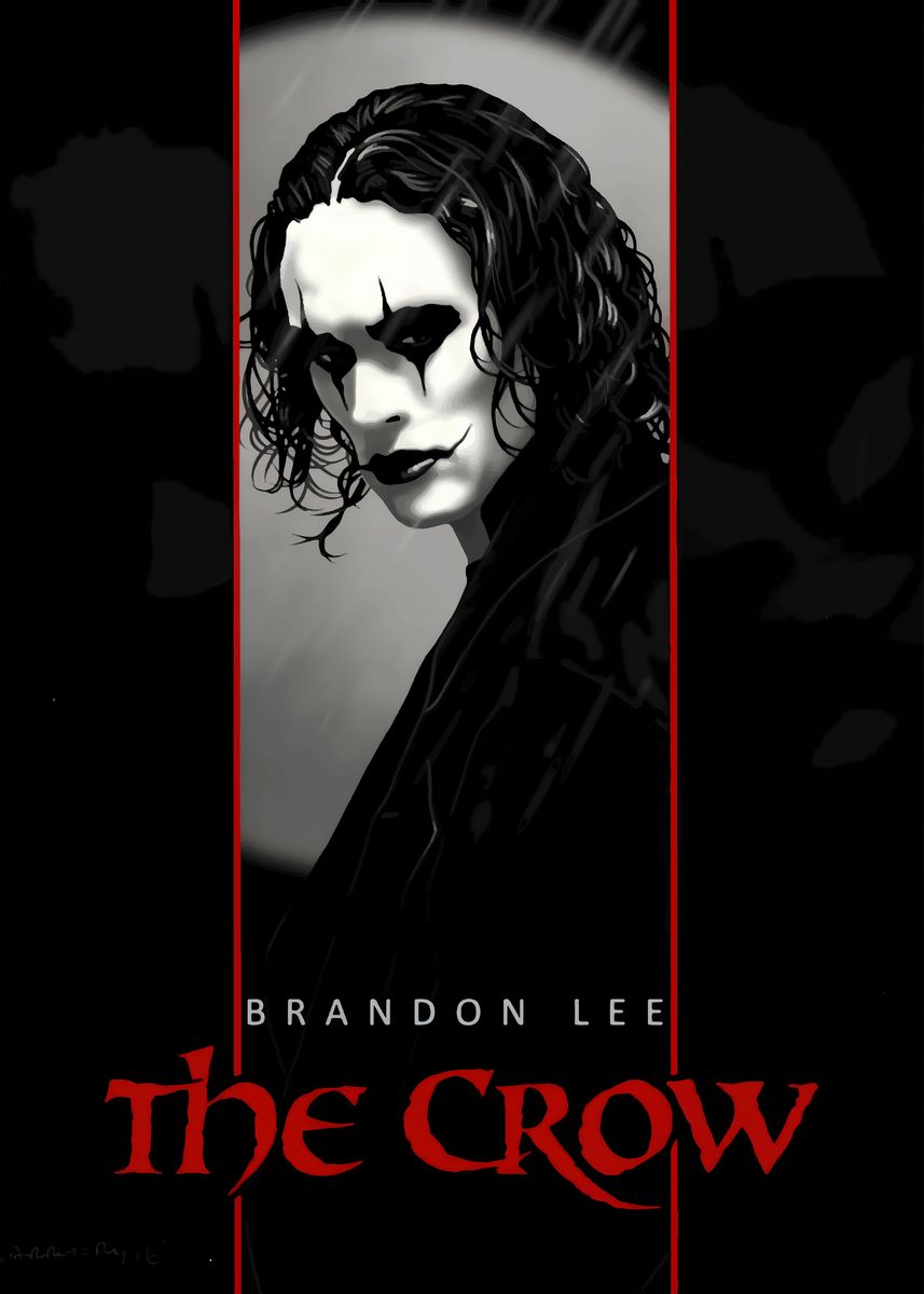 'The Crow Movie Poster' Poster, picture, metal print, paint by sakim ...