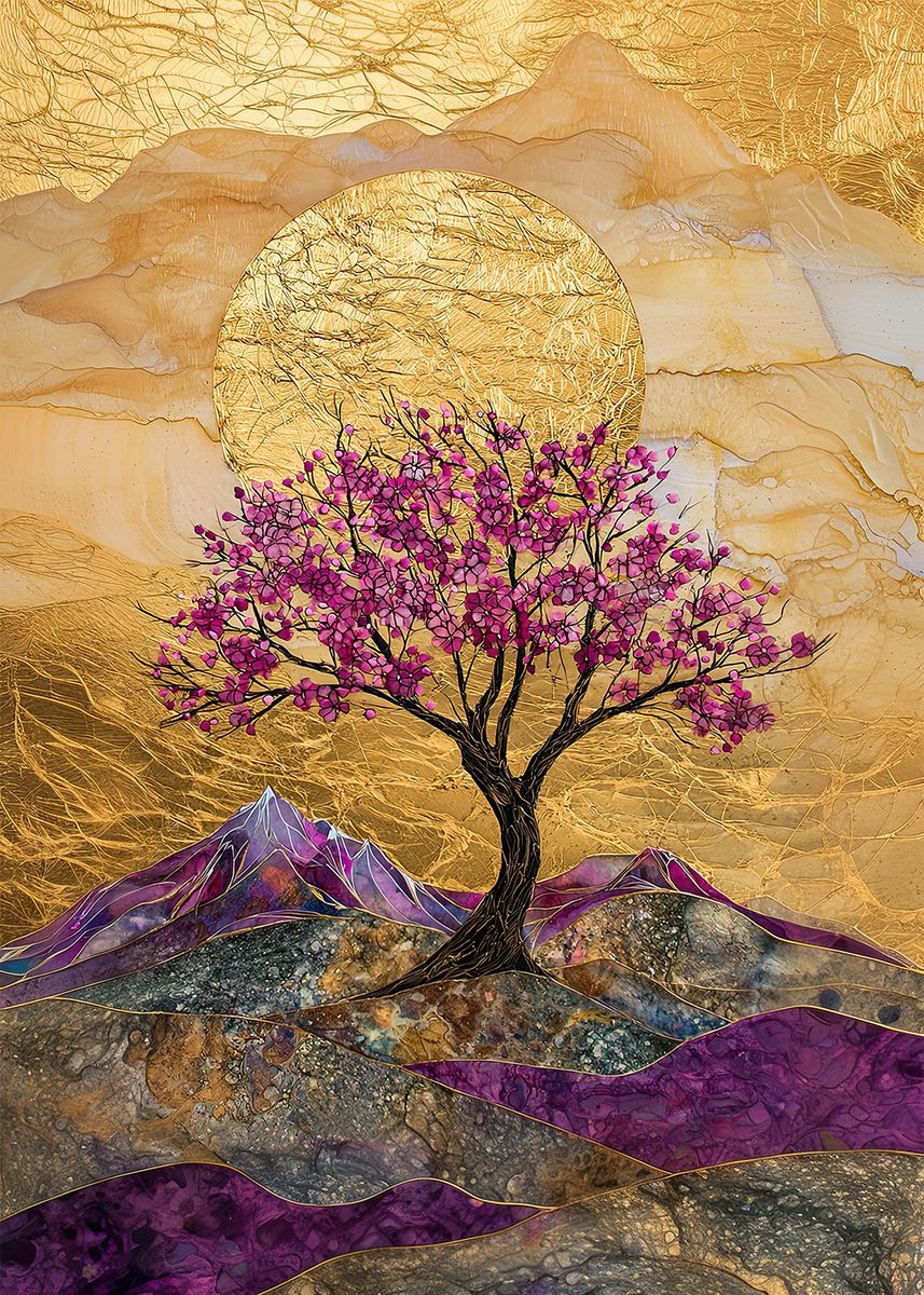 'The Golden Hour' Poster, picture, metal print, paint by kalukoba ...