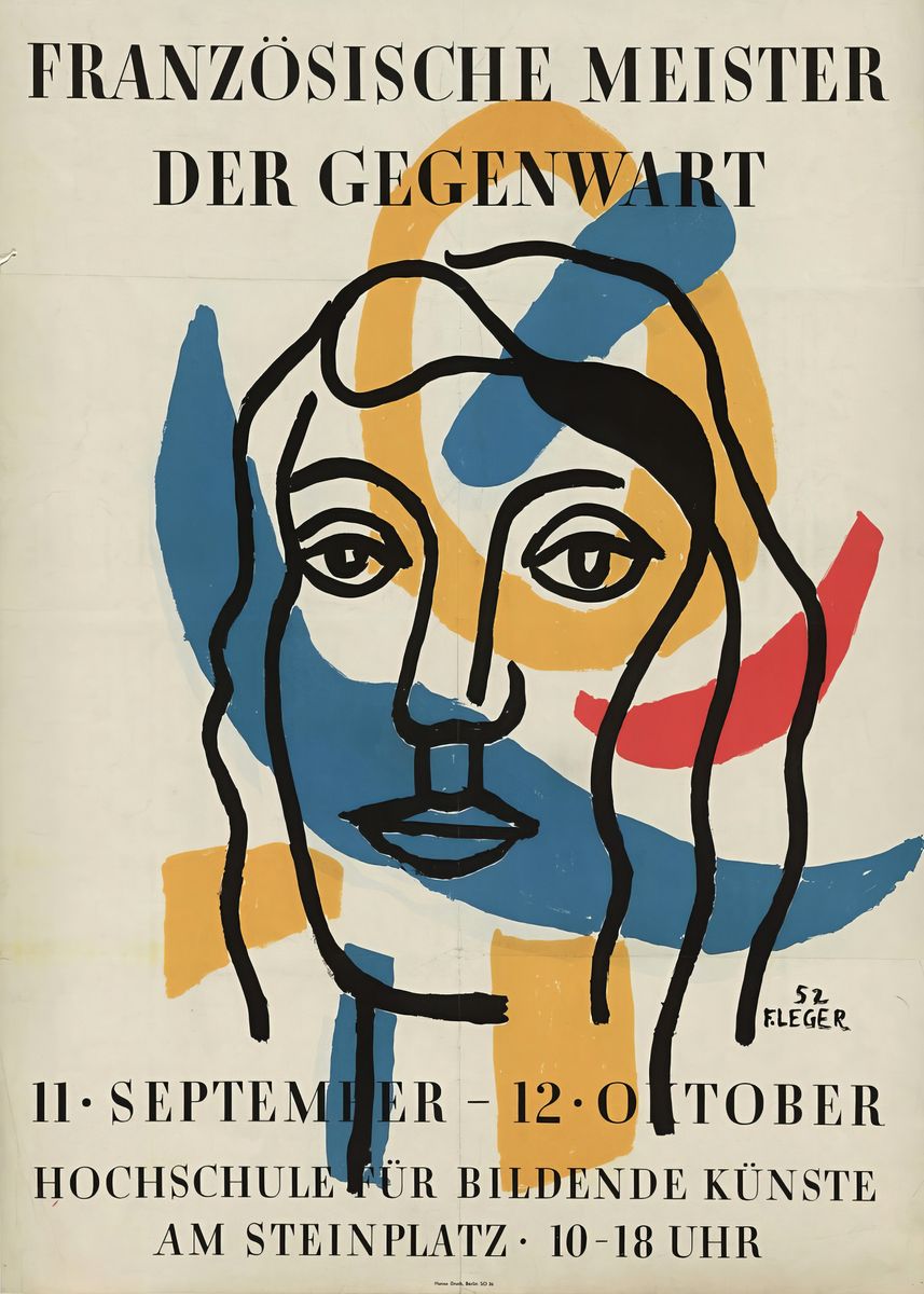 'French Masters of the Present' Poster, picture, metal print, paint by insideportugal | Displate