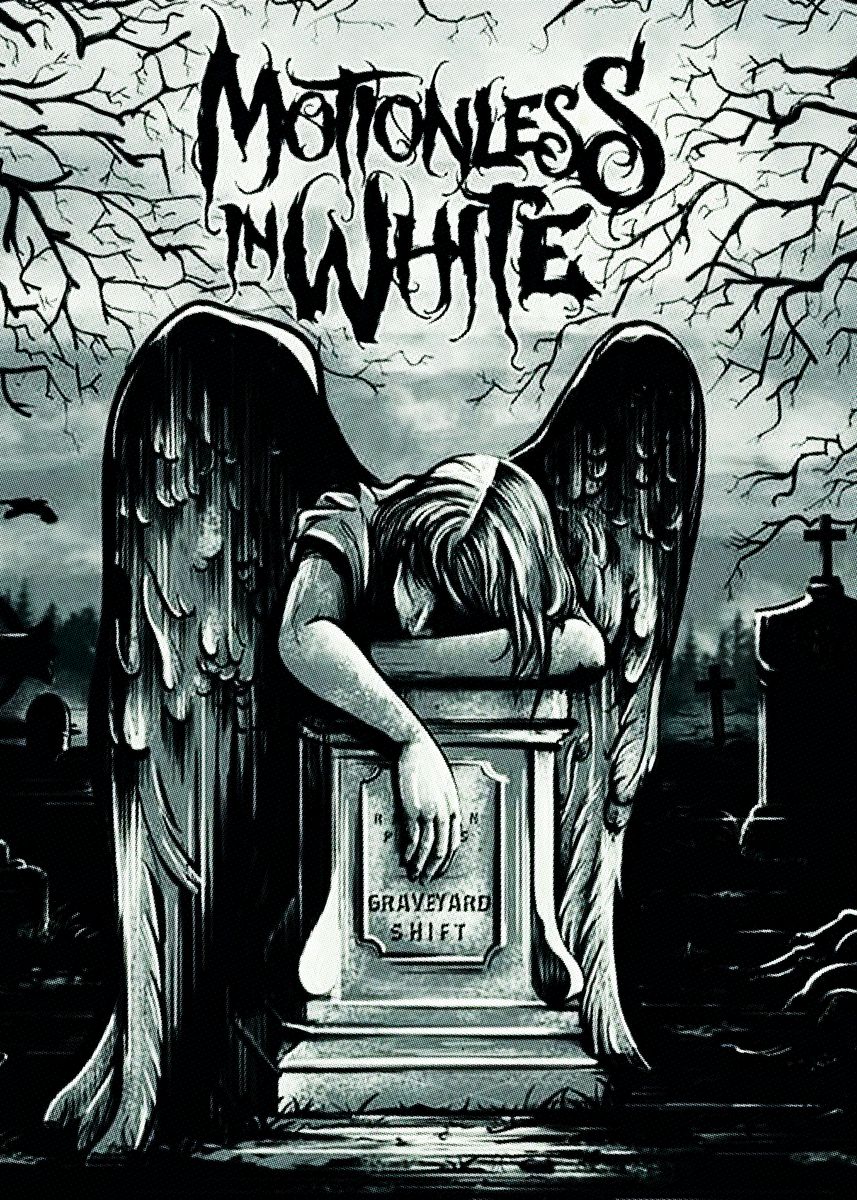 'Motionless in White Music' Poster, picture, metal print, paint by ...