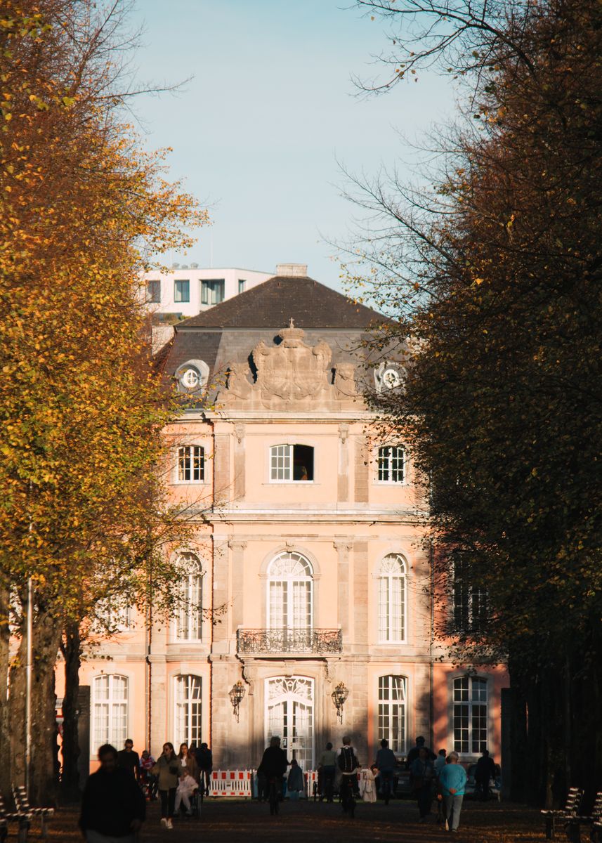 'Château in Autumn' Poster, picture, metal print, paint by Hendrik Zahn ...