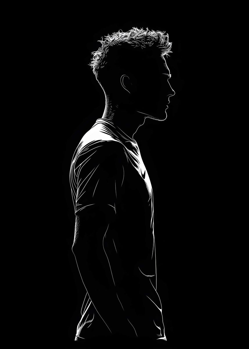 'Player Joshua Key Poster' Poster, picture, metal print, paint by ...