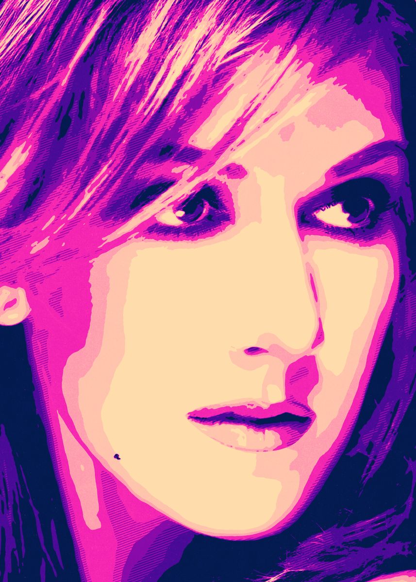'Celine dion' Poster, picture, metal print, paint by maxmoen | Displate