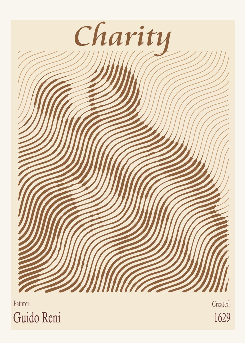 'Charity Abstract Art' Poster, picture, metal print, paint by The Best ...