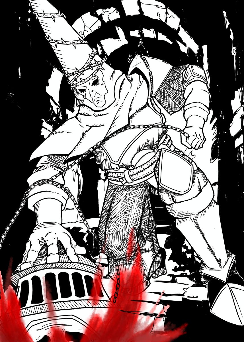 'Dark Fantasy Character' Poster, picture, metal print, paint by Aaron ...