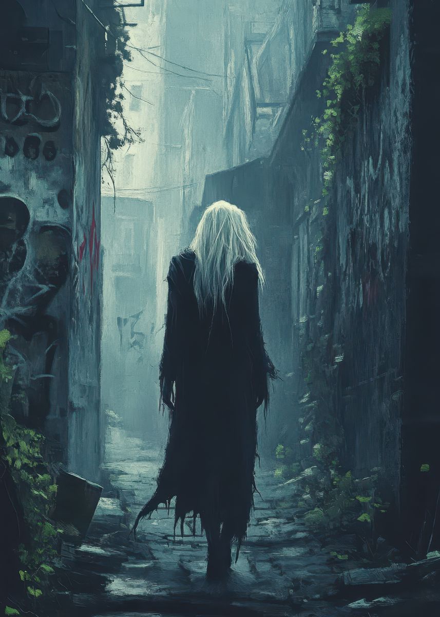 'Mist Vampire' Poster, picture, metal print, paint by Michael Mattler ...