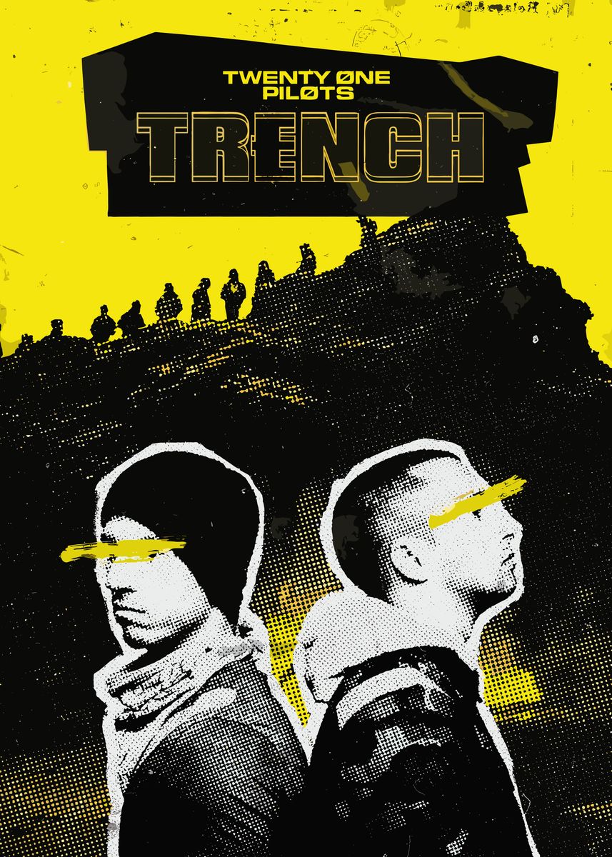 'Twenty One Pilots Trench Album Art' Poster, picture, metal print ...