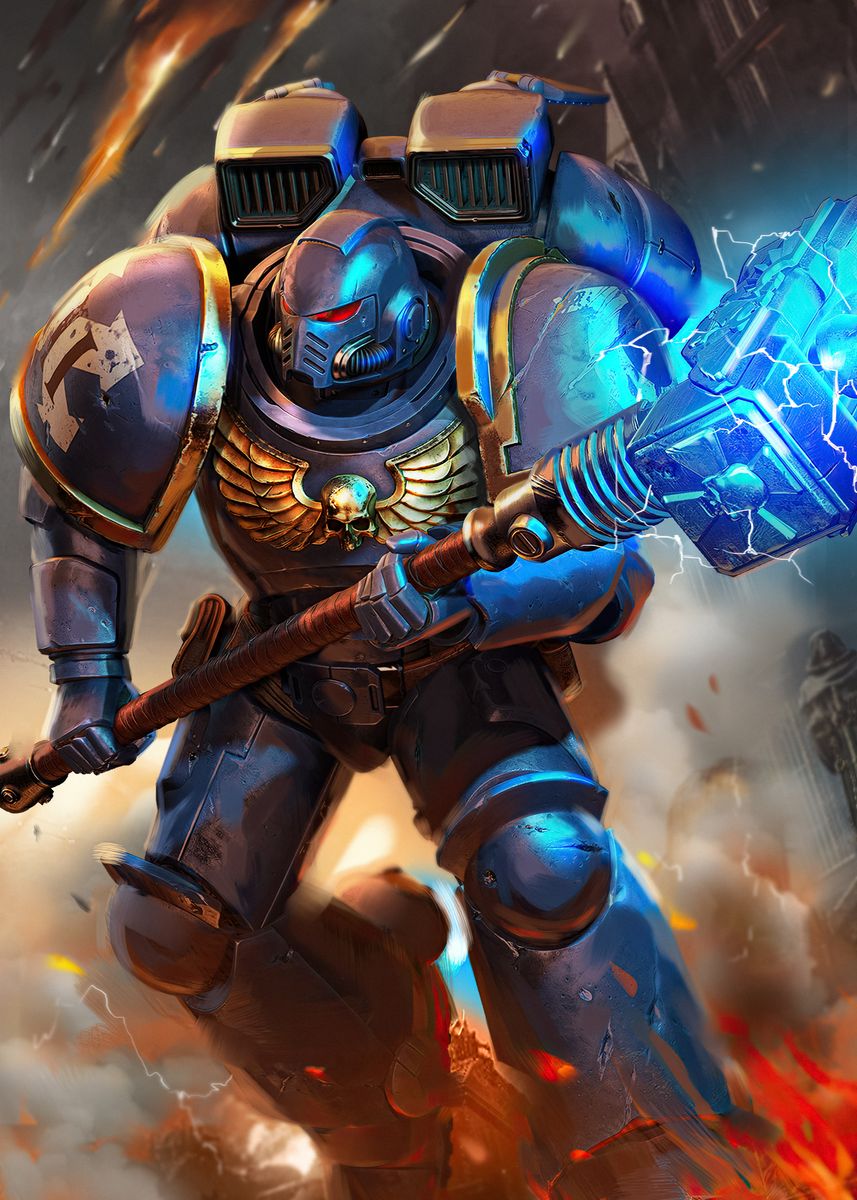 'Assault Class Art' Poster, picture, metal print, paint by Warhammer ...