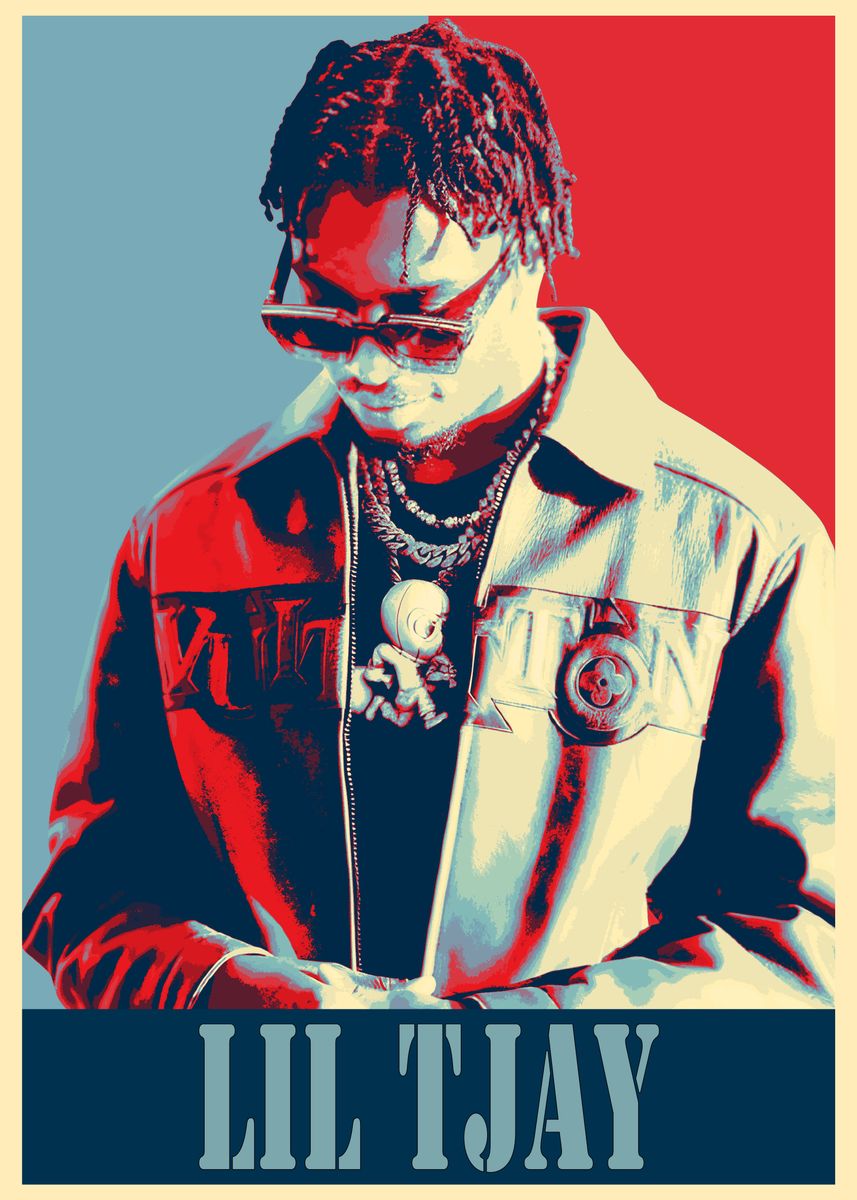 'Lil Tjay Poster' Poster, picture, metal print, paint by MAIYAHKU ...