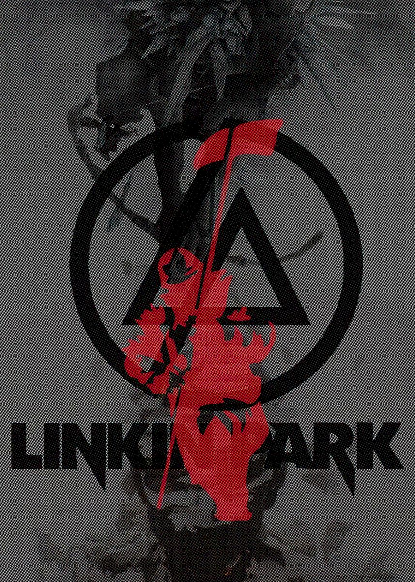 'Linkin Park Logo' Poster, picture, metal print, paint by fanyfantasy ...