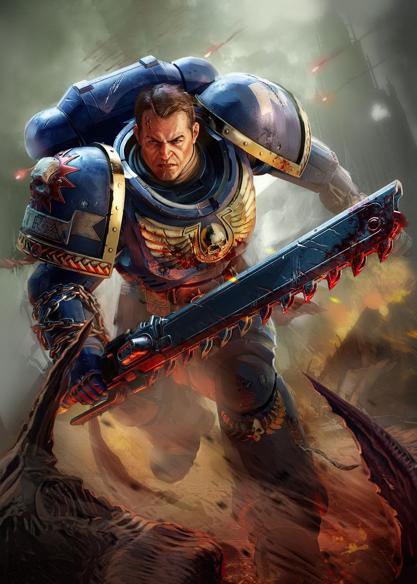 'Titus Art' Poster, picture, metal print, paint by Warhammer | Displate