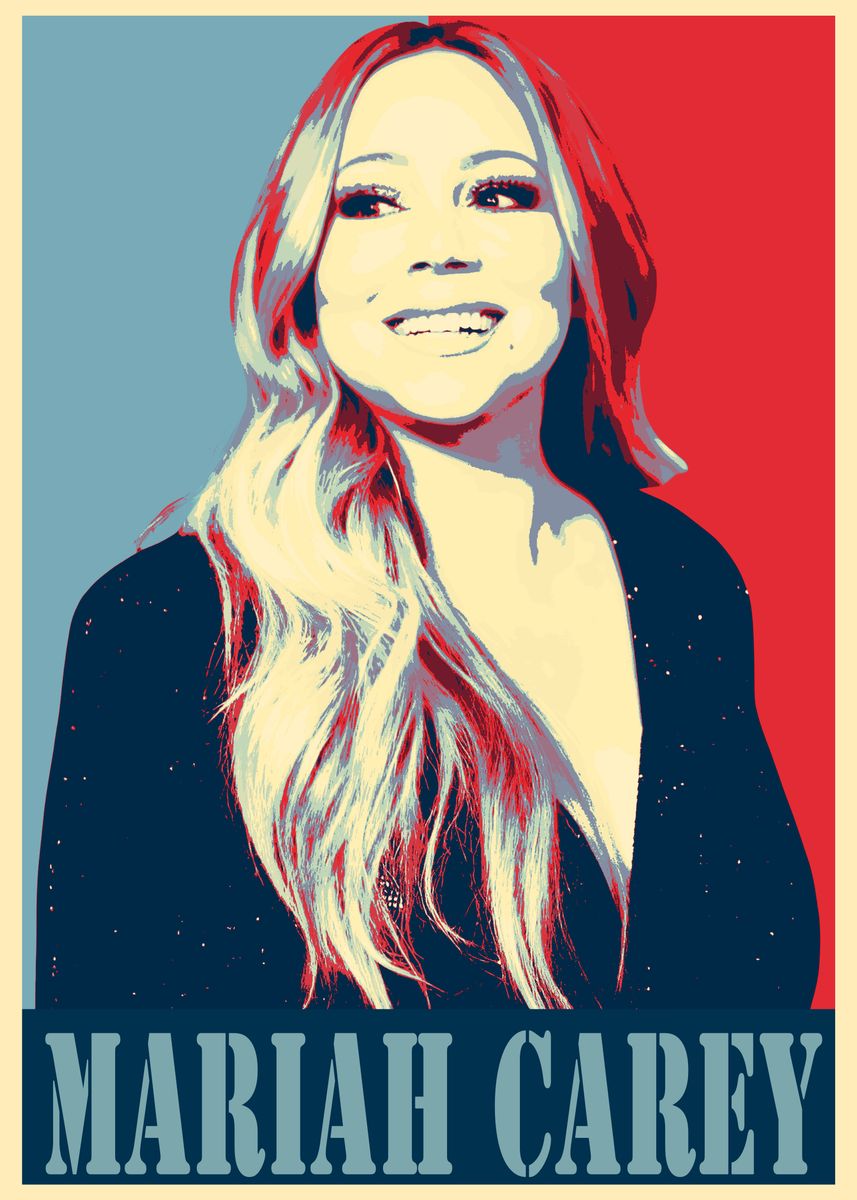 'Mariah Carey Hope Poster' Poster, picture, metal print, paint by ...