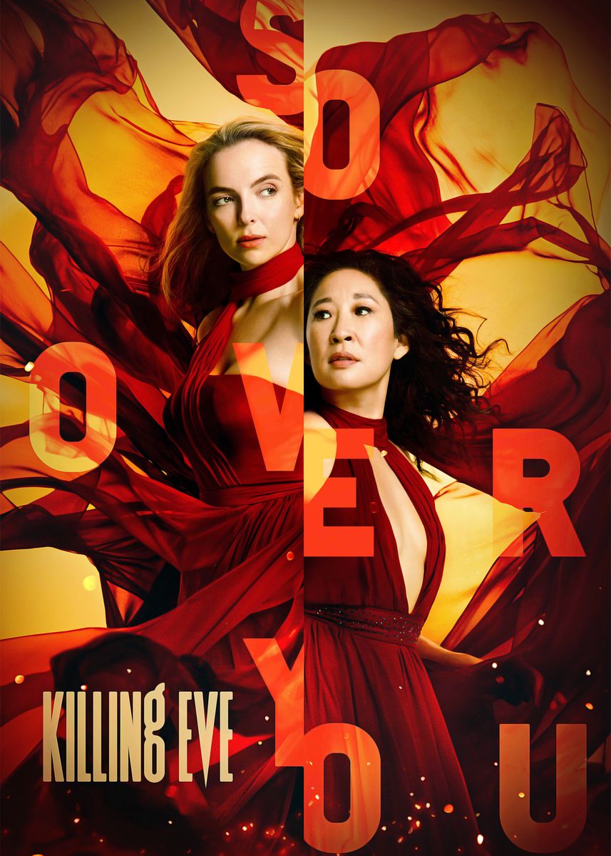 'Killing Eve Poster' Poster, picture, metal print, paint by Fath 1st ...