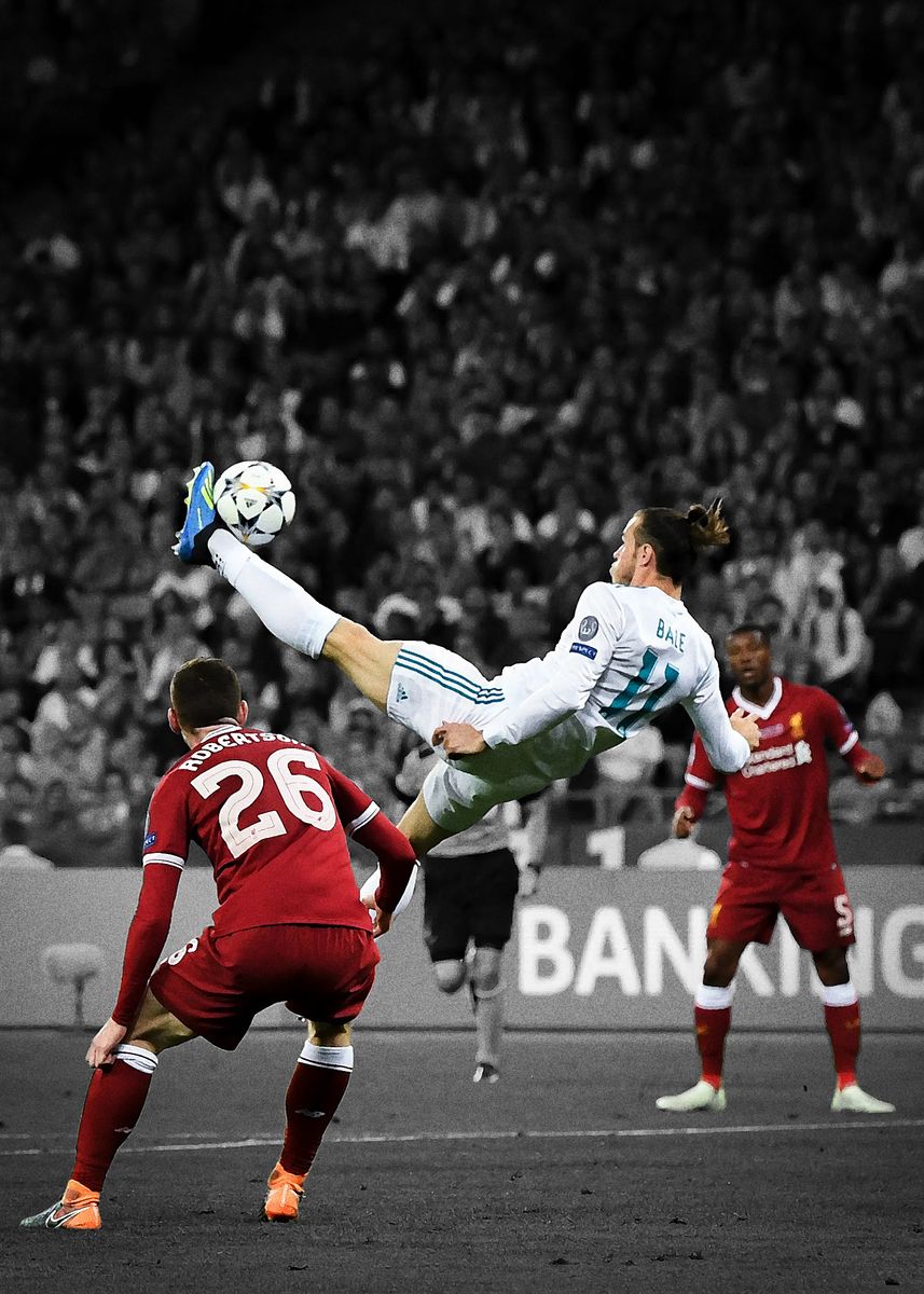 'Gareth Bale' Poster, picture, metal print, paint by Daisy Donna | Displate