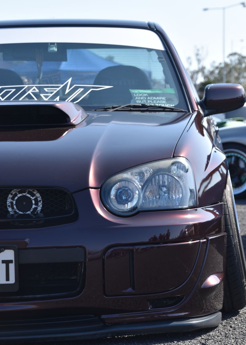 'Subaru Impreza WRX STI' Poster, picture, metal print, paint by Luca ...