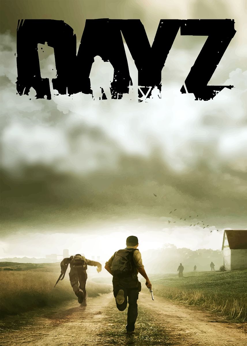 'DayZ Game Poster' Poster, picture, metal print, paint by ...