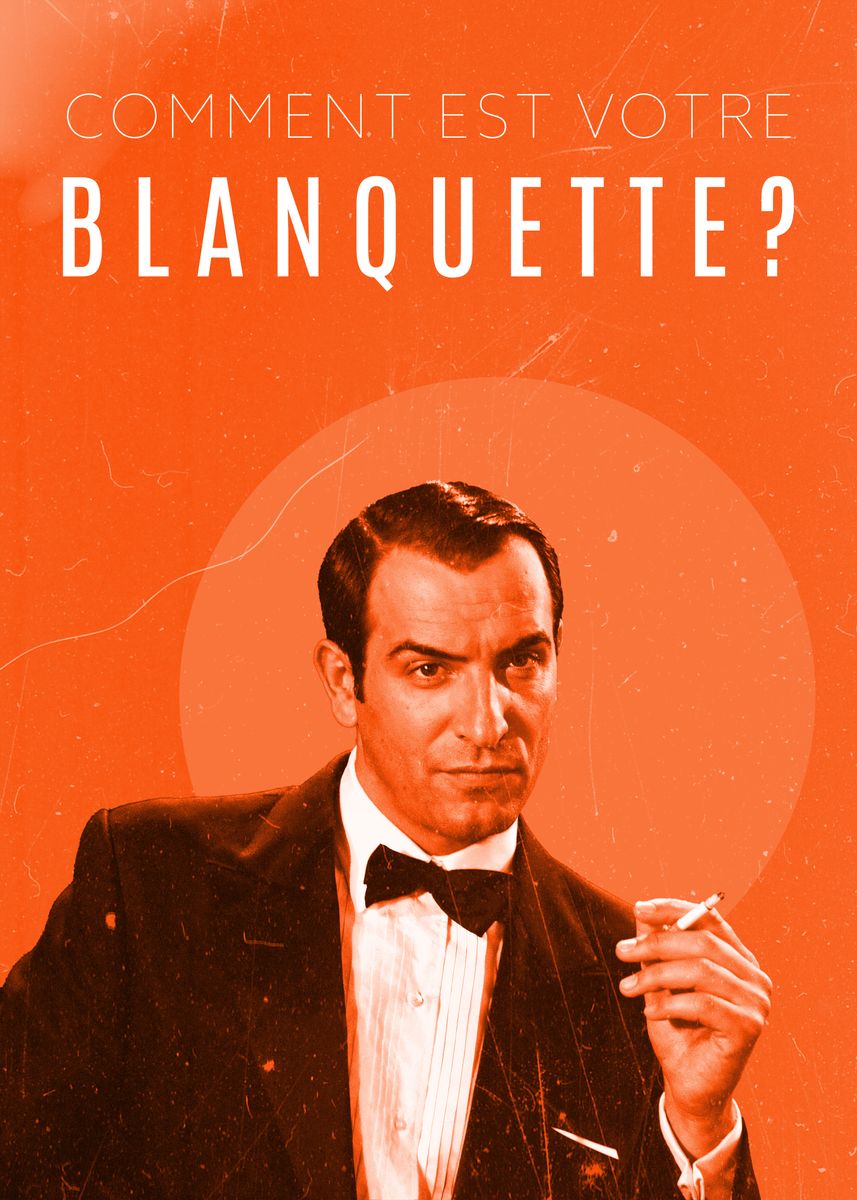 'OSS 117 Comment est votre blanquette ?' Poster, picture, metal print ...