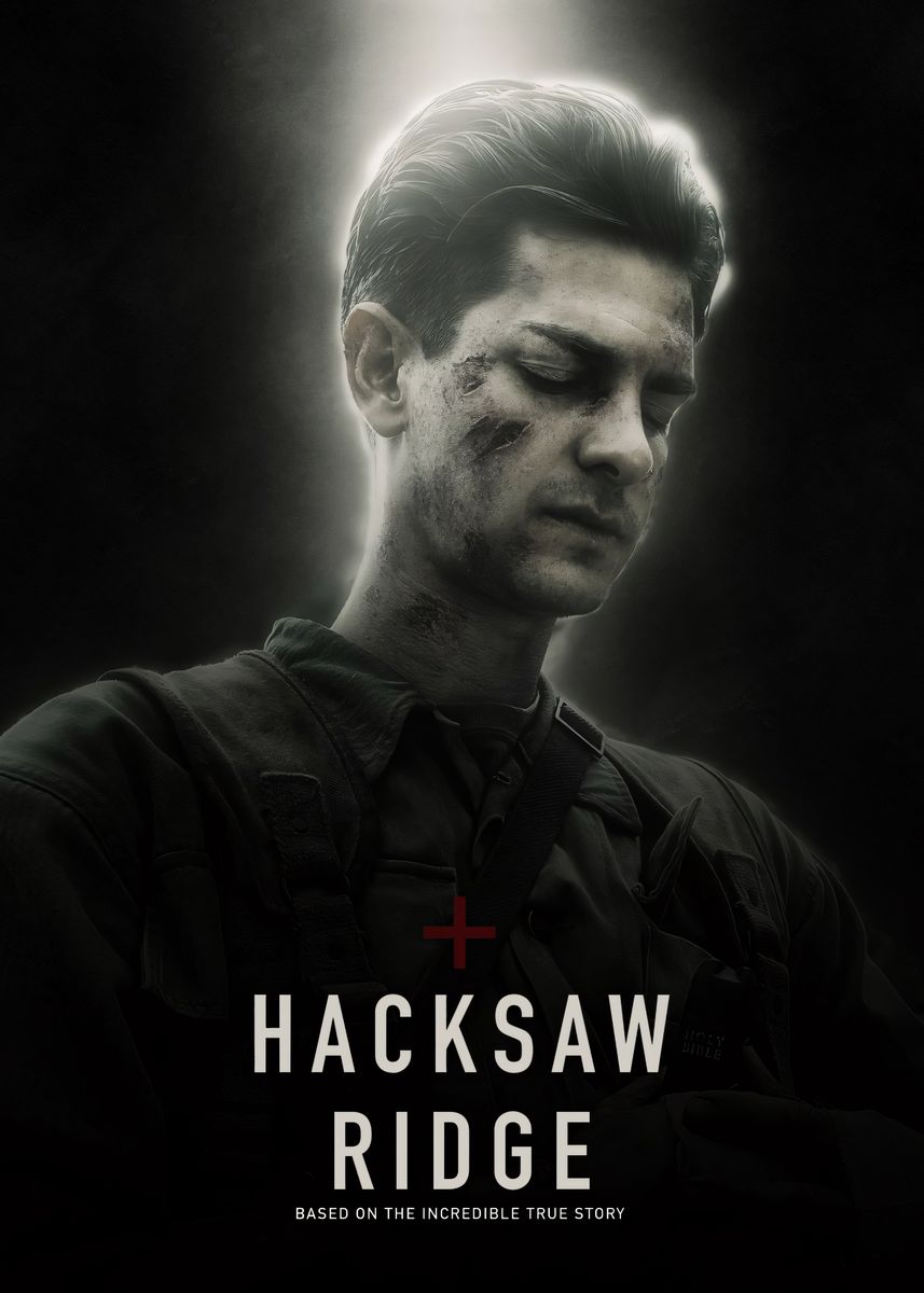 'Hacksaw Ridge Movie Poster' Poster, picture, metal print, paint by aca ...