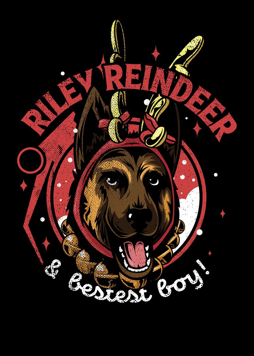 'Riley Reindeer' Poster, picture, metal print, paint by Call of Duty ...
