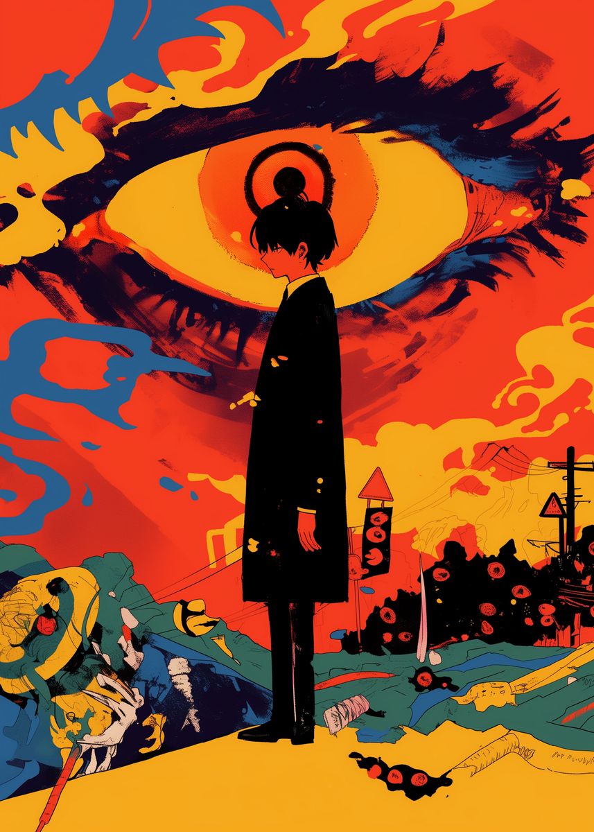 'Surreal Eye Artwork' Poster, picture, metal print, paint by Tomorrow ...