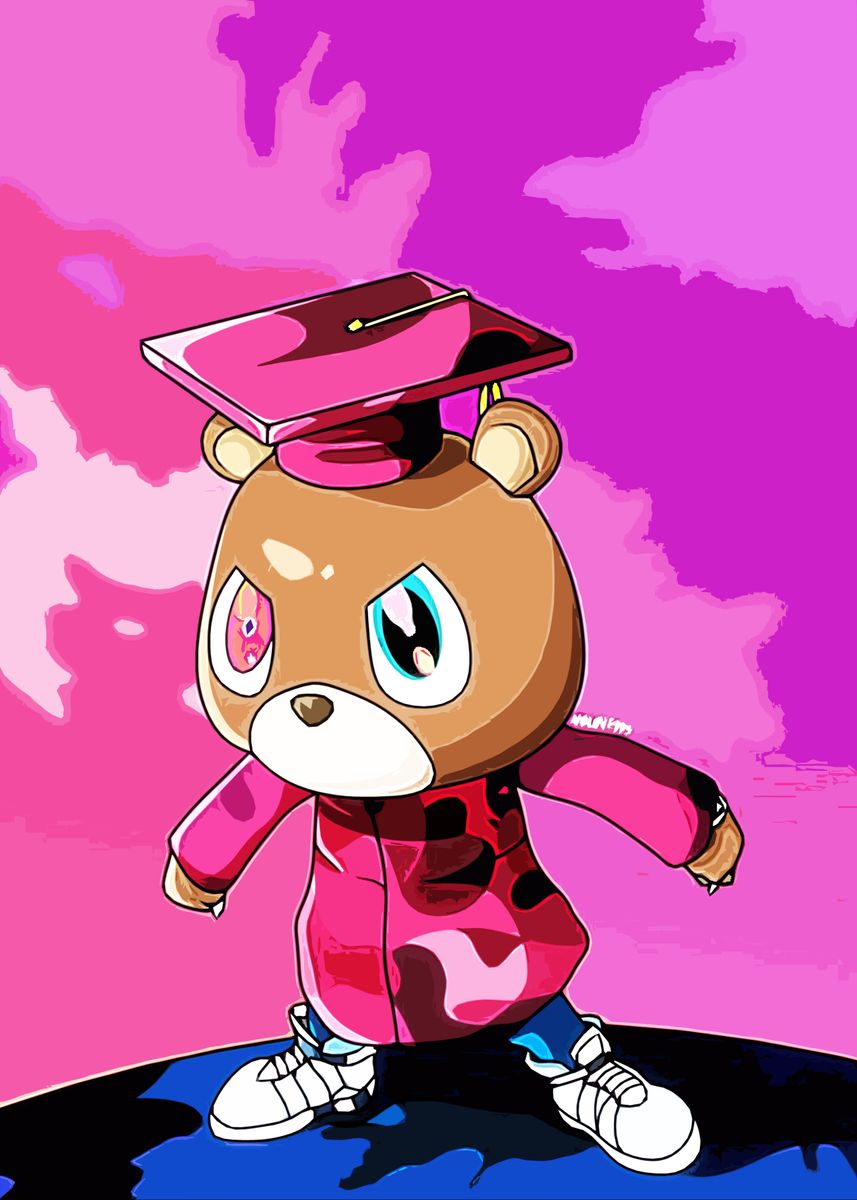 Graduation Kanye West Bear Kanye West Graduation Bear – The21Suns