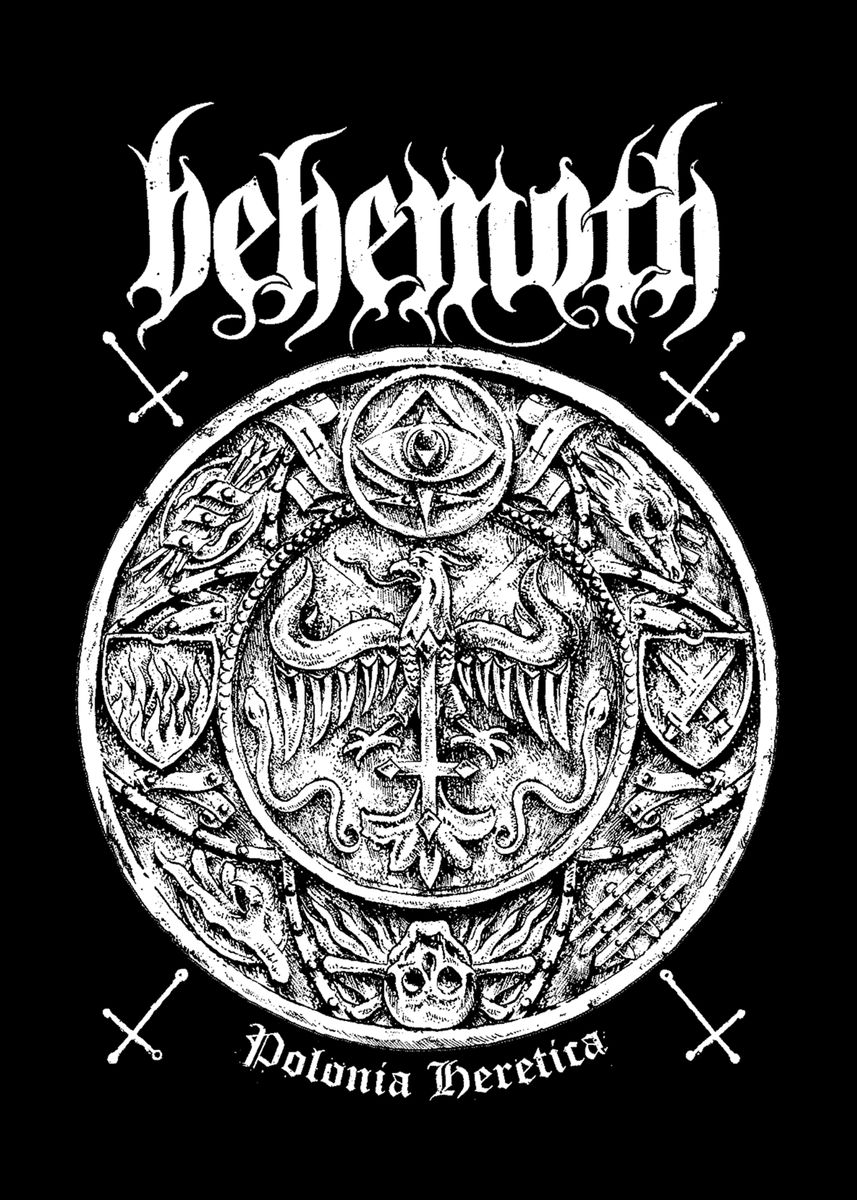 'Behemoth Band Logo' Poster, picture, metal print, paint by Éclips ...