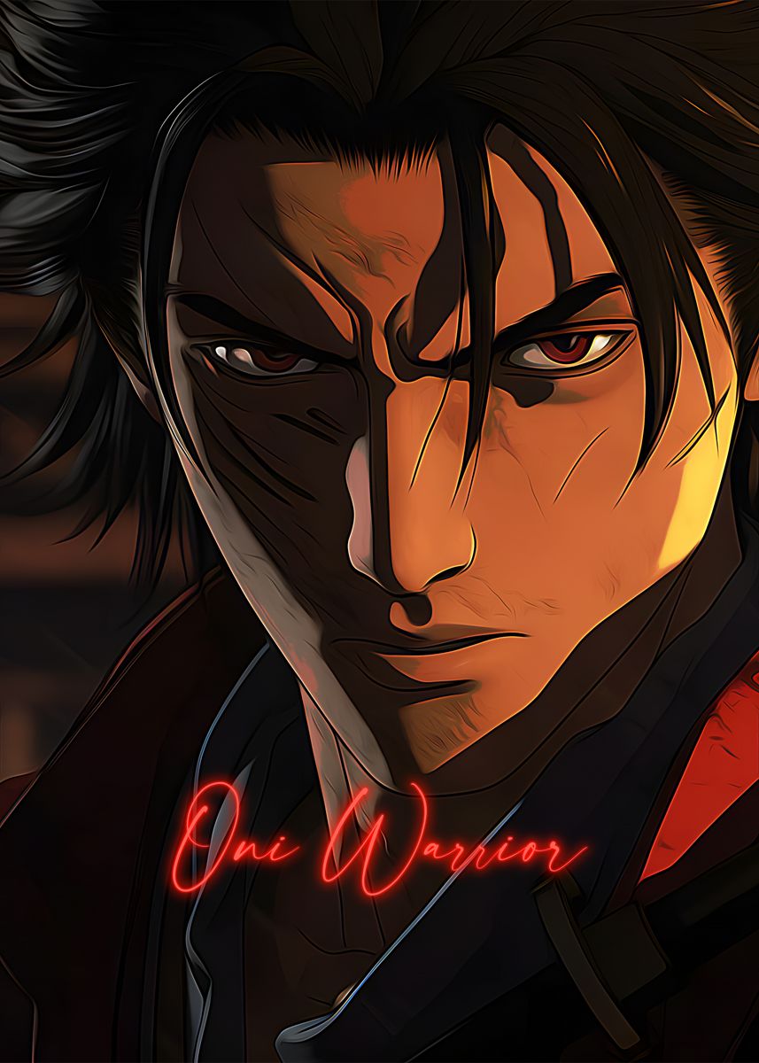 'Onimusha' Poster, picture, metal print, paint by Edward Rothtaylor ...