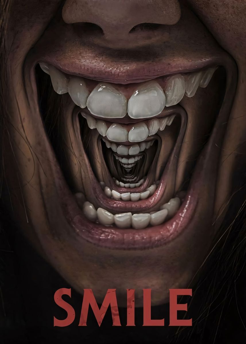 'Smile Movie Poster' Poster, picture, metal print, paint by cah kuno ...