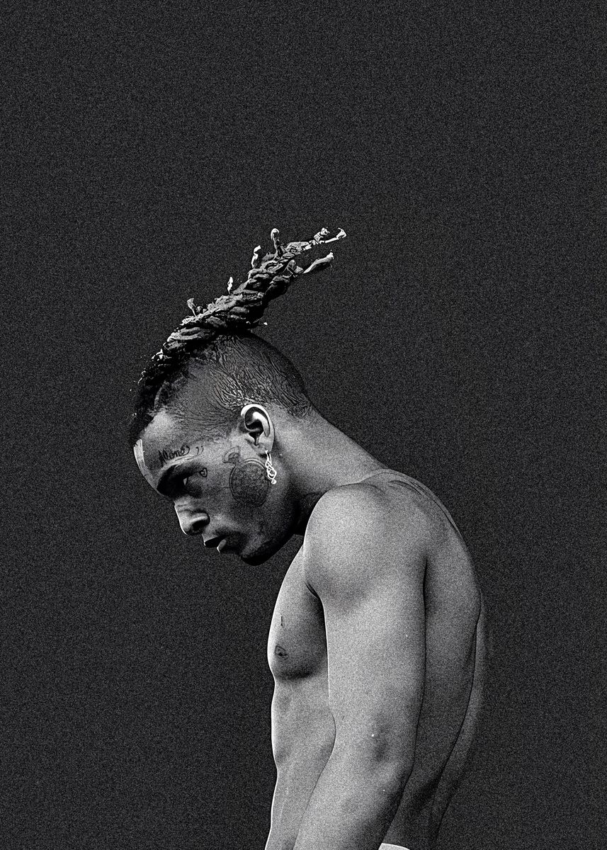'XXXTentacion Portrait' Poster, picture, metal print, paint by | Displate