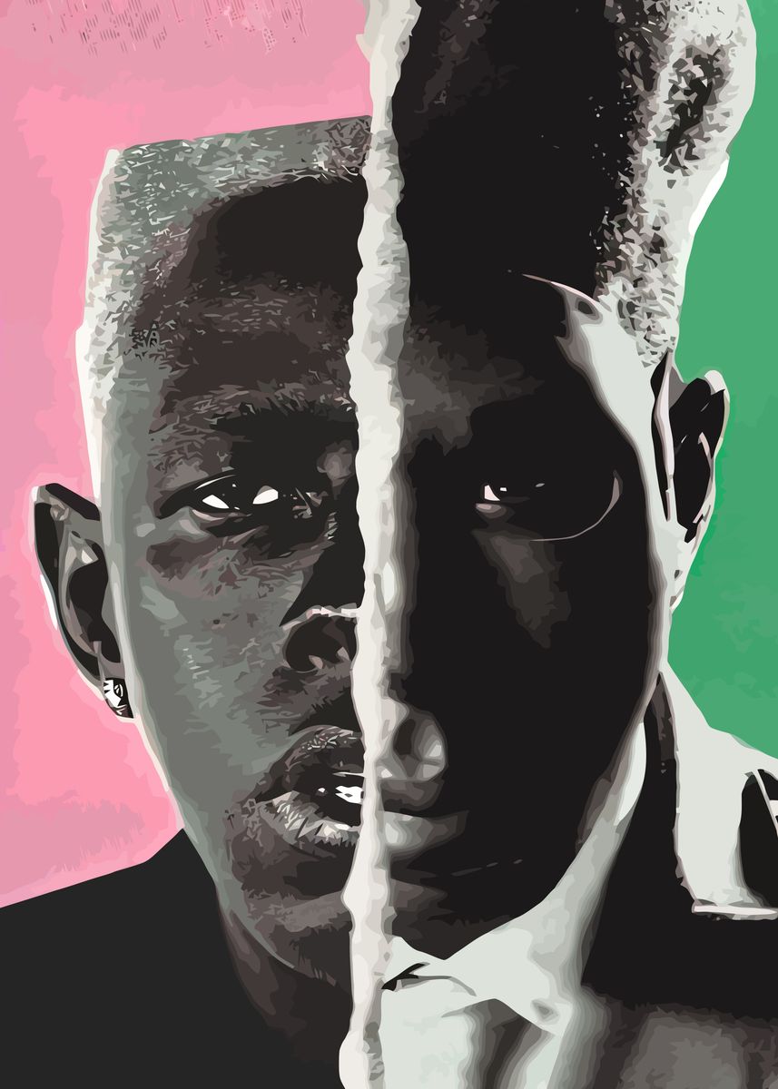 'Tyler, the Creator Portrait' Poster, picture, metal print, paint by ...