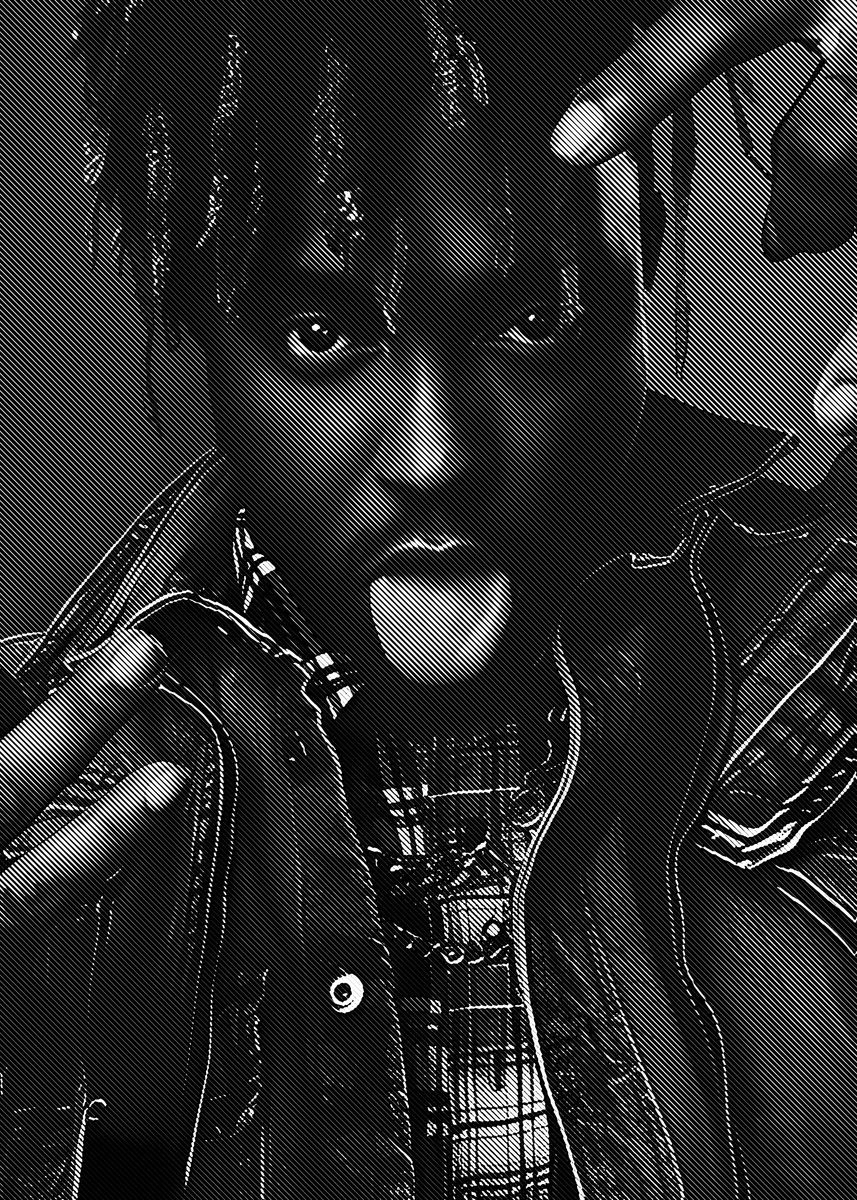 'Juice Wrld Portrait' Poster, picture, metal print, paint by Rick E ...