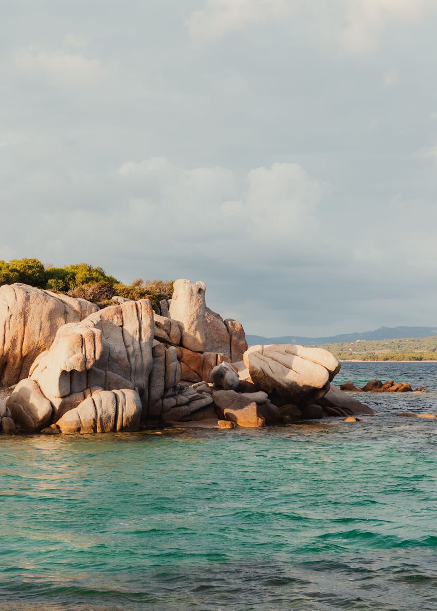 'Rocky Coastline' Poster, picture, metal print, paint by Yann Droy ...